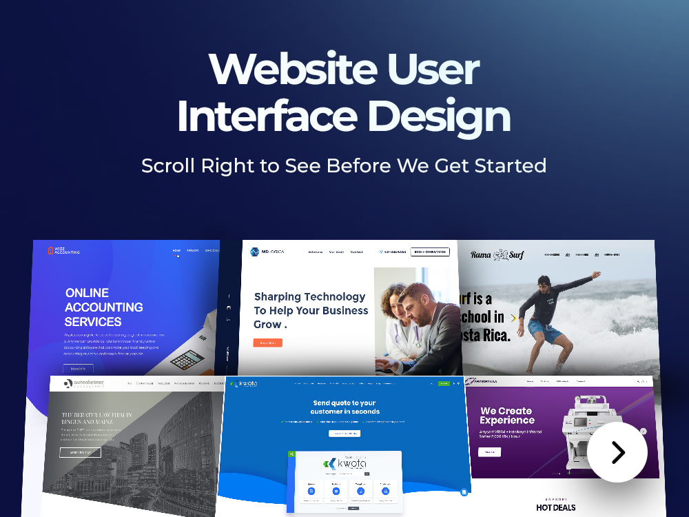 Awesome Website Design in Figma | Adobe XD or PSD format | Upwork