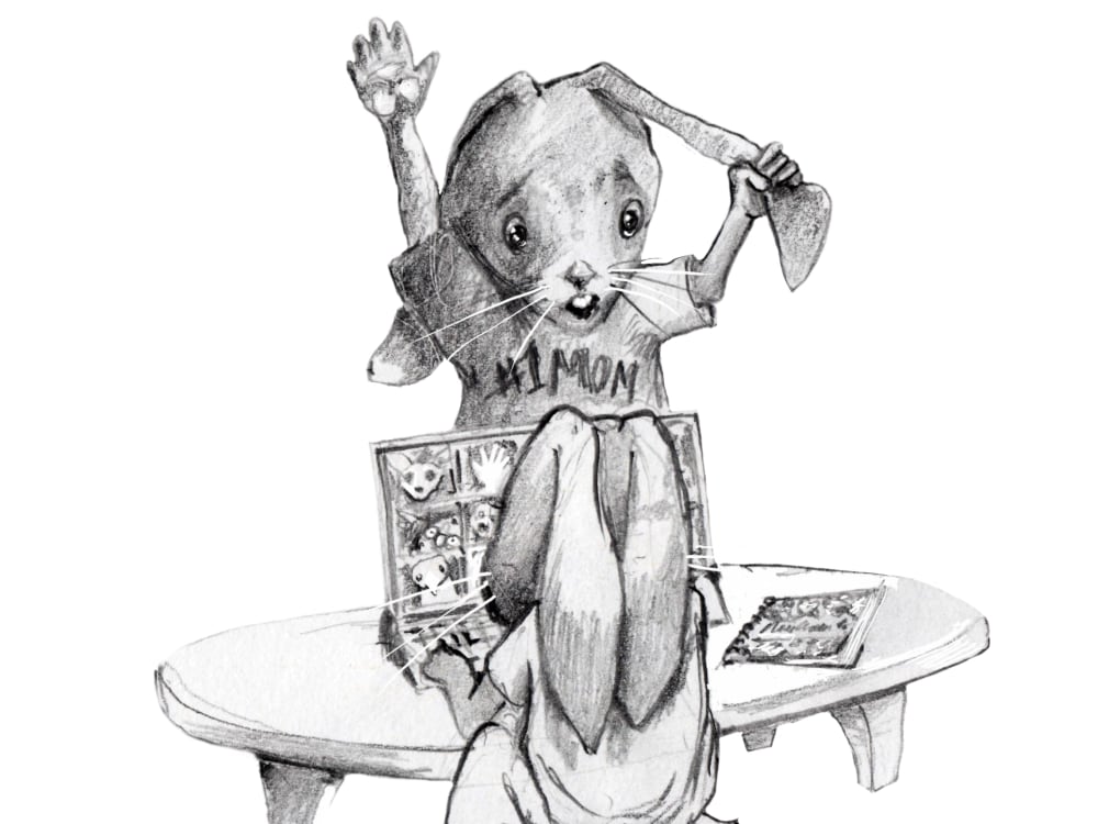 Realistic animal pencils with animals posed in anthropomorphic ...