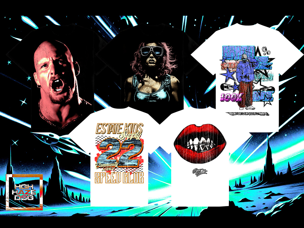 A streetwear for your brand hellstar,y2k design,vintage bootleg design ...