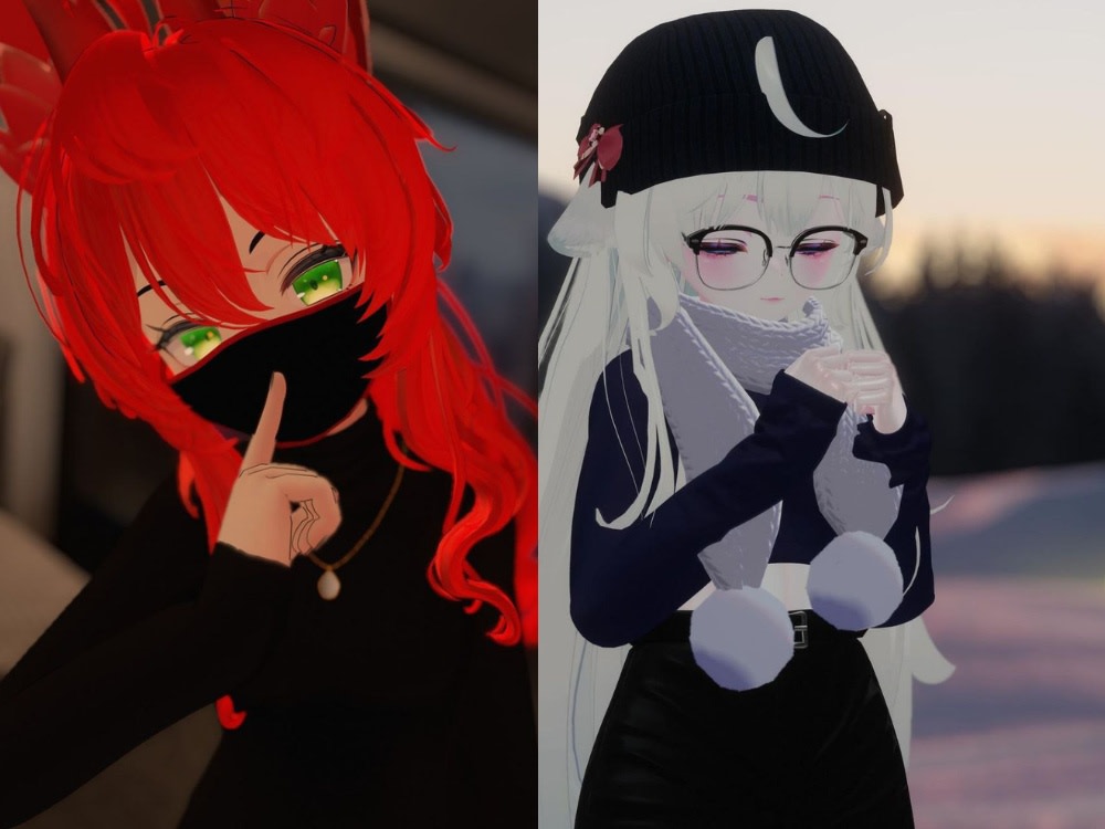 A modeled and rigged 3d character vrchat furry avatar,animaze,vroid or ...