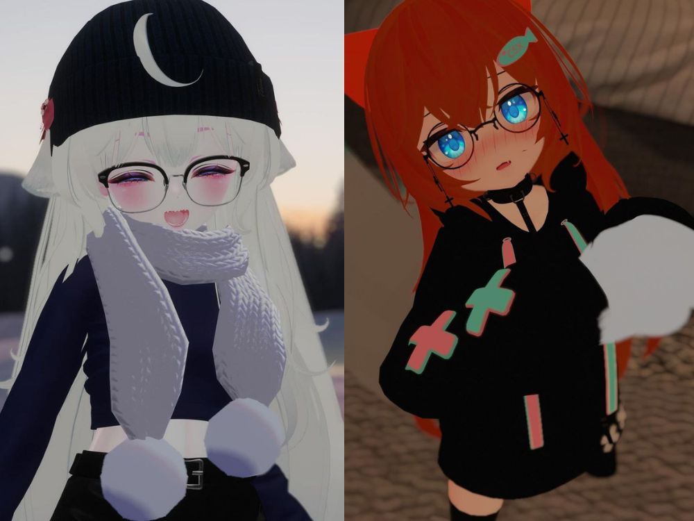 A modeled and rigged 3d character vrchat furry avatar,animaze,vroid or ...