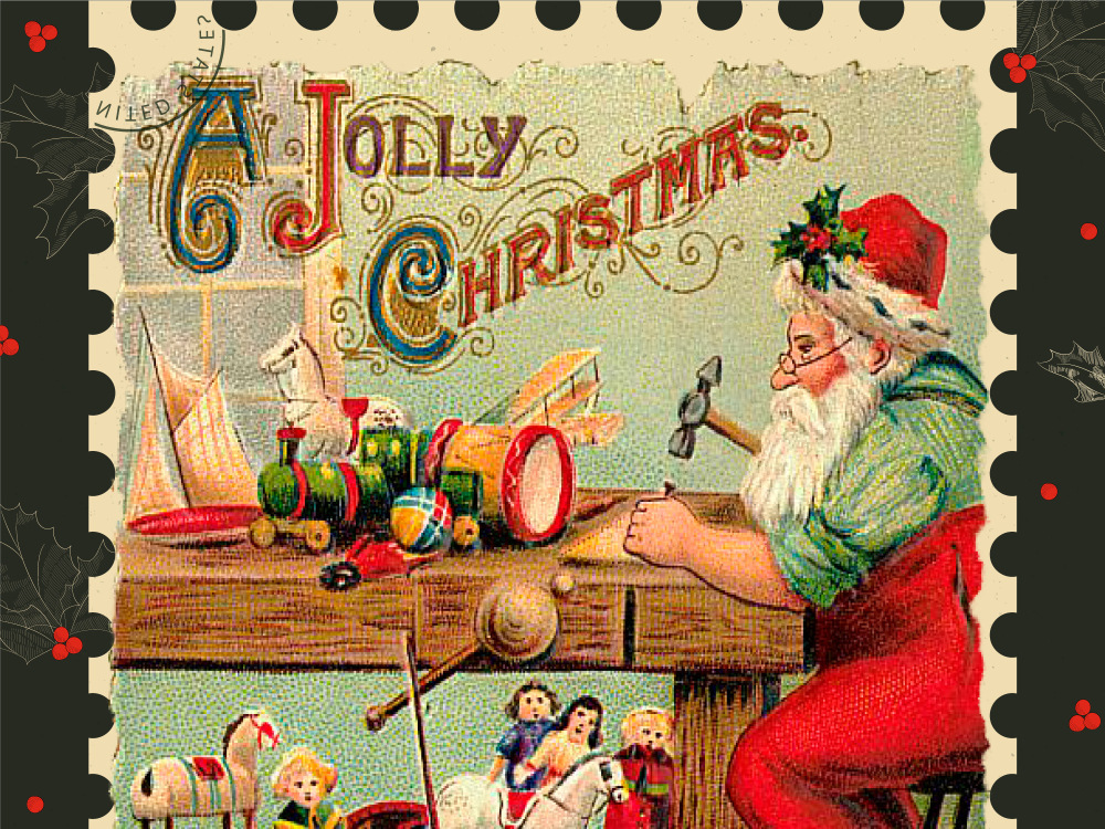 Christmas Posts and Stories for Social Media, Christmas Postcards ...