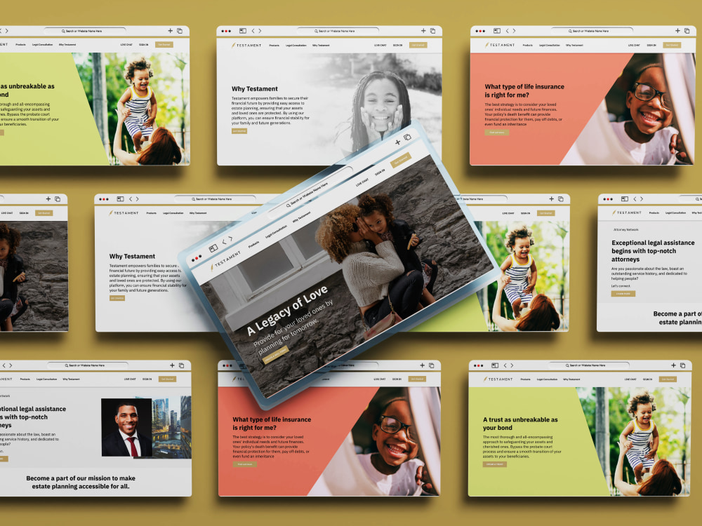 An eye catching Website UI UX Design | Website Designer | Upwork