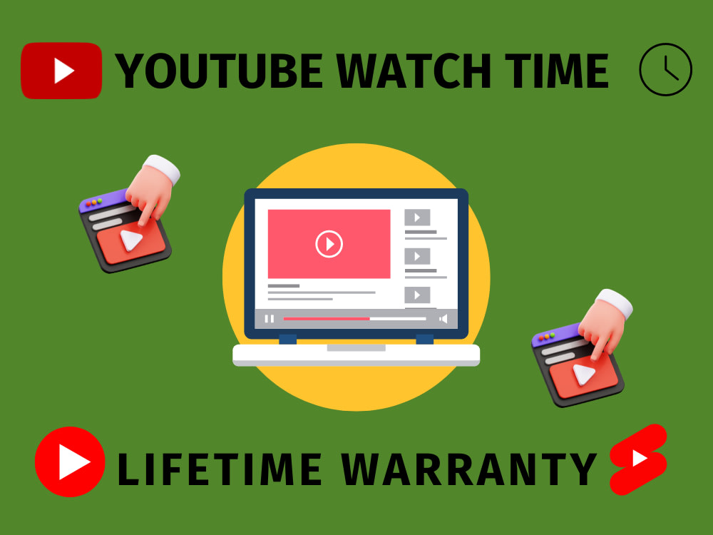 Youtube watch time non-drop | youtube watchtime for enable monetization ...
