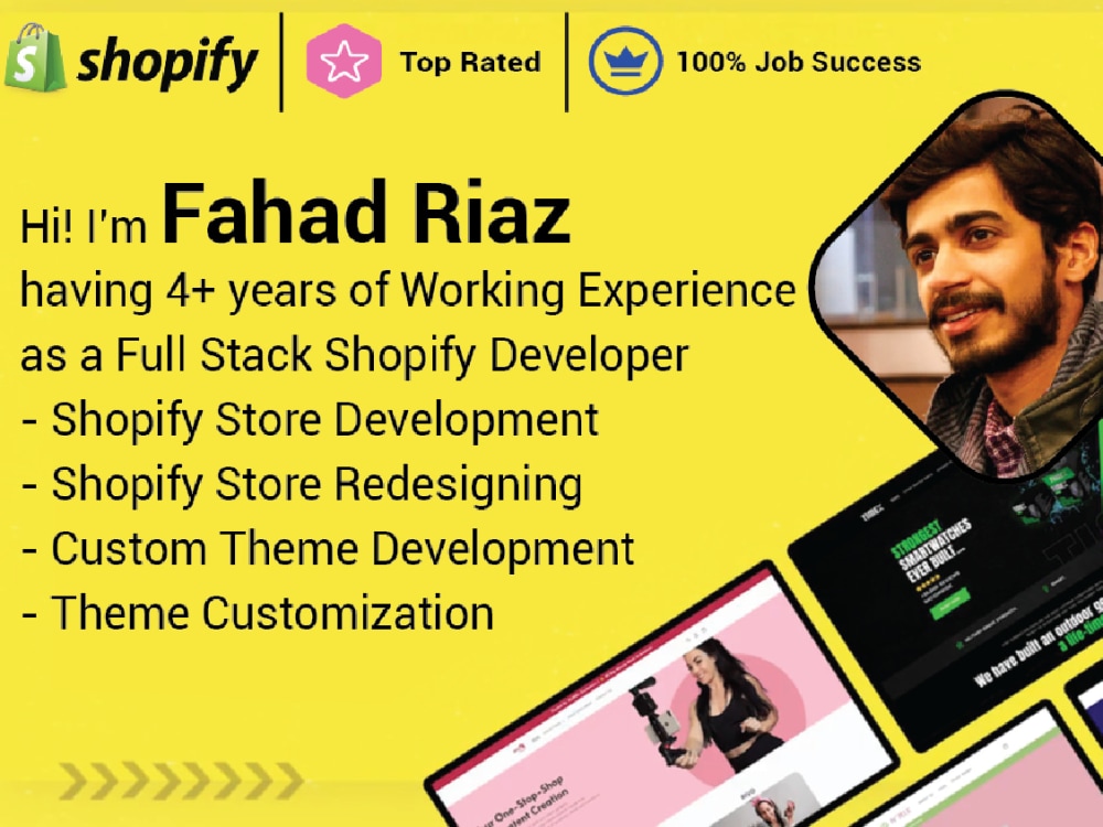 Shopify Expert Developer, Shopify Store upgrade/redesign, Custom Coding | Upwork