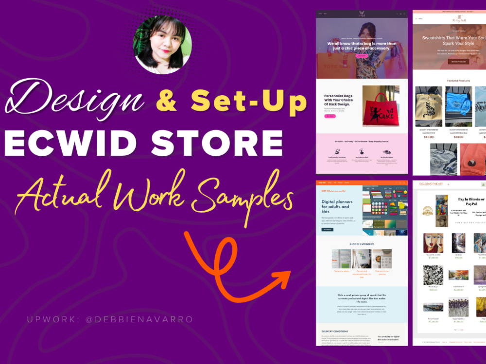 Set-Up and Design Ecwid Store | Upwork