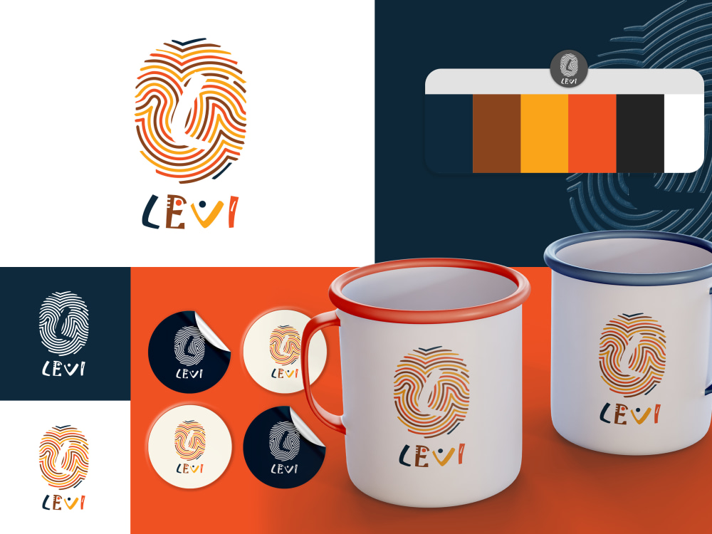 Uniqe logo with original graphic | Upwork