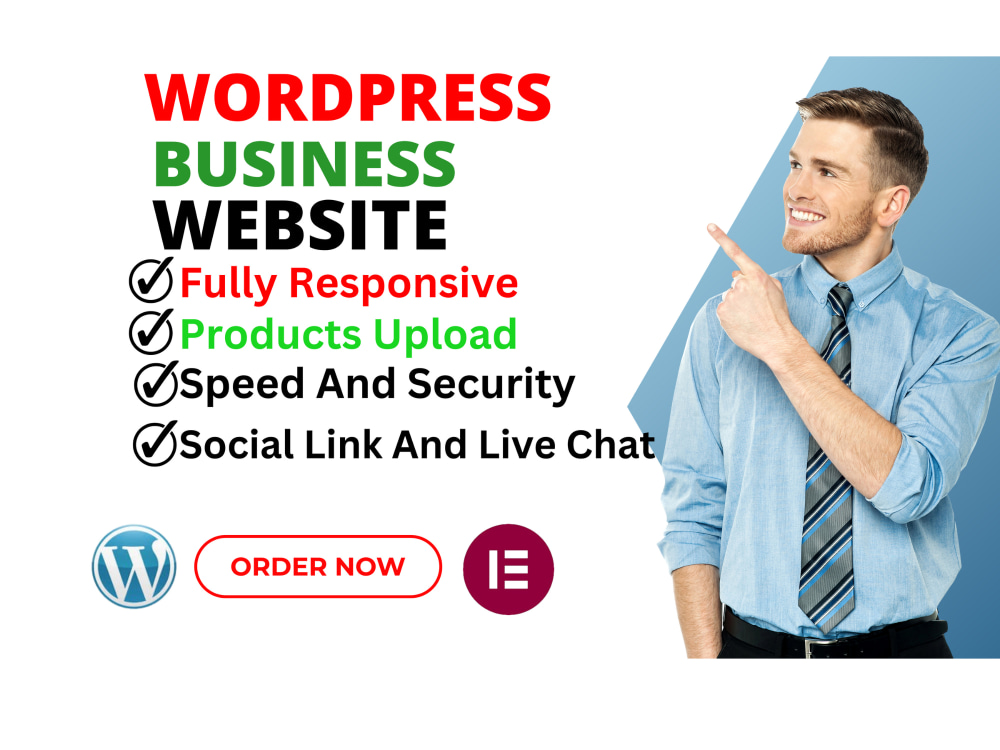 A professional wordpress business website | Upwork