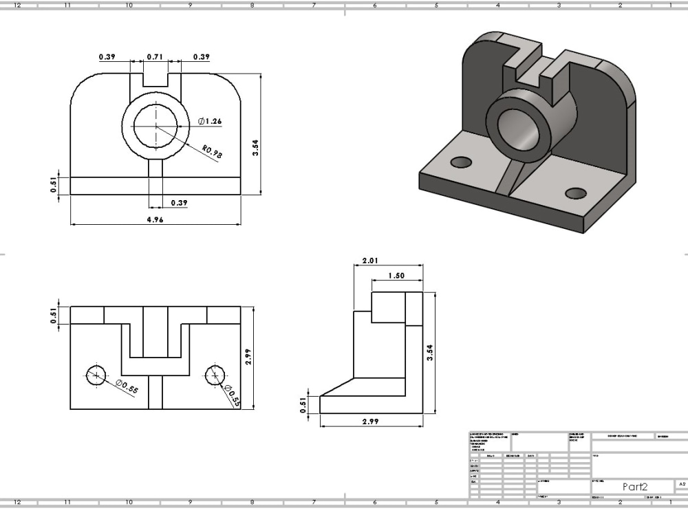 Technical Drawing and 3D Model | Upwork