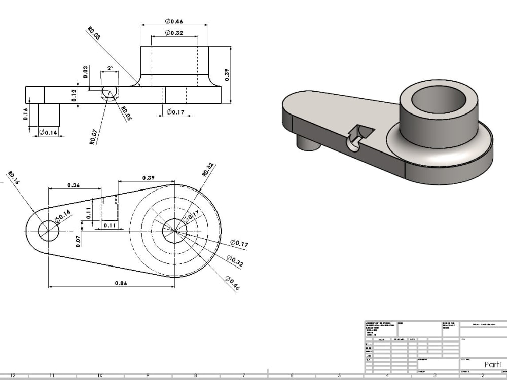 Technical Drawing and 3D Model | Upwork