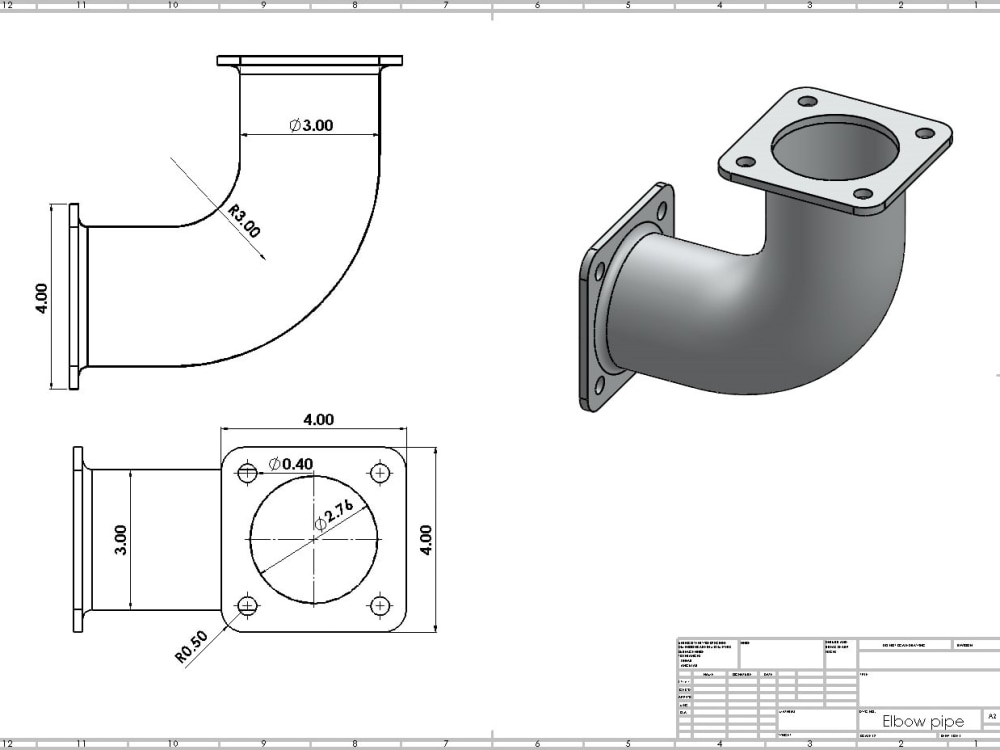 Technical Drawing and 3D Model | Upwork