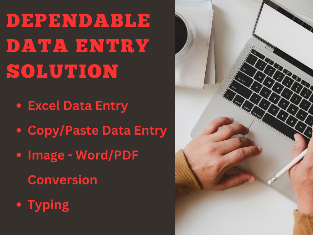 A dependable data entry solution | Upwork
