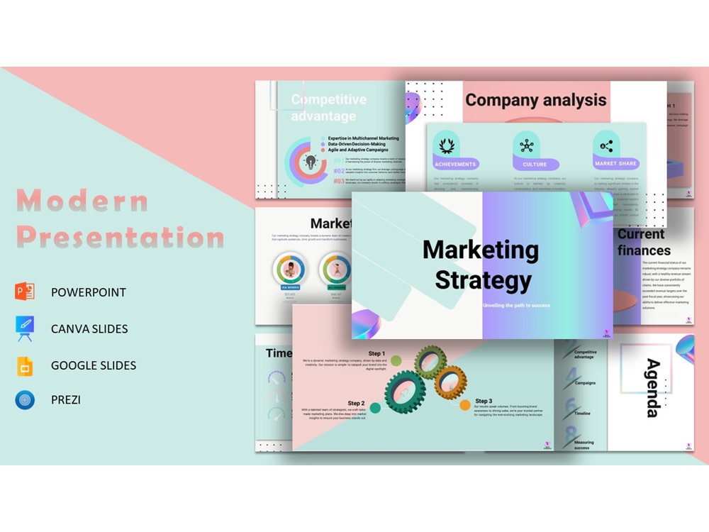 A canva, google slides, prezi, ppt presentation design | Upwork