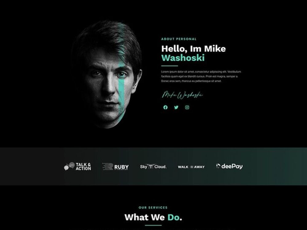 A Dynamic Portfolio Website | Upwork