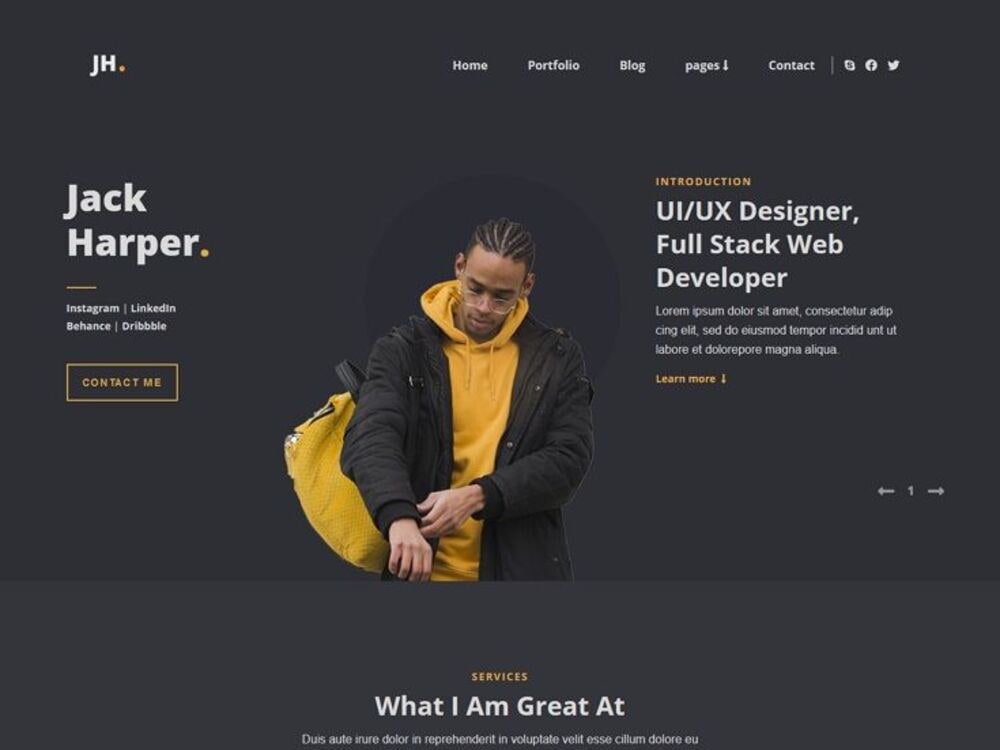 A Dynamic Portfolio Website | Upwork A Dynamic Portfolio Website | Upwork