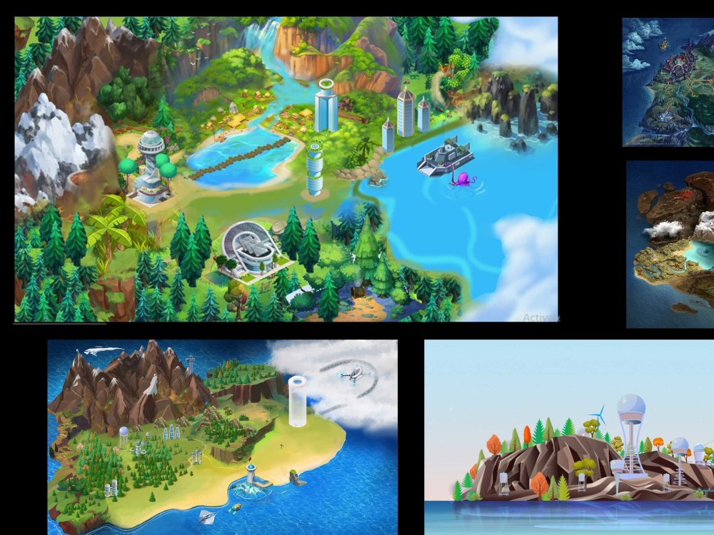 2D and 3D game maps for your games | Upwork