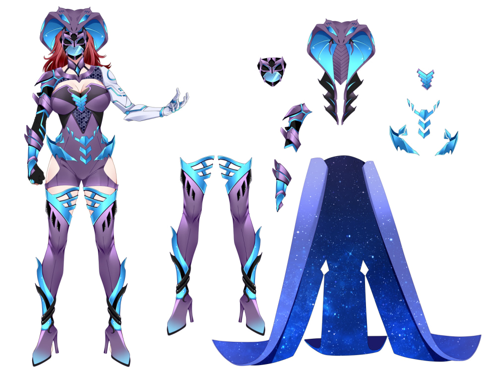 Character design for your game, NFT, Vtuber, Visual novel and exc. | Upwork