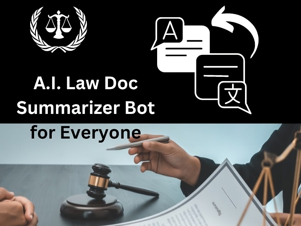 Law Text Summarizer Bot for Everyone | Upwork