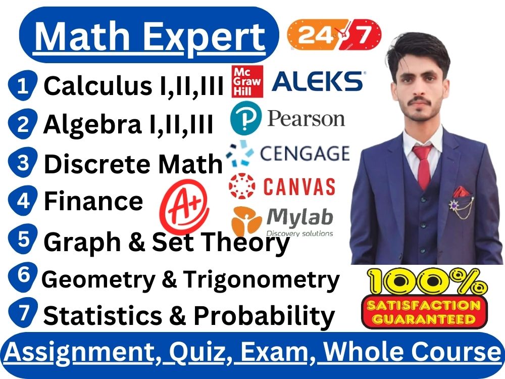 Online Expert Math tutor, calculus, statistics, algebra, and discrete ...