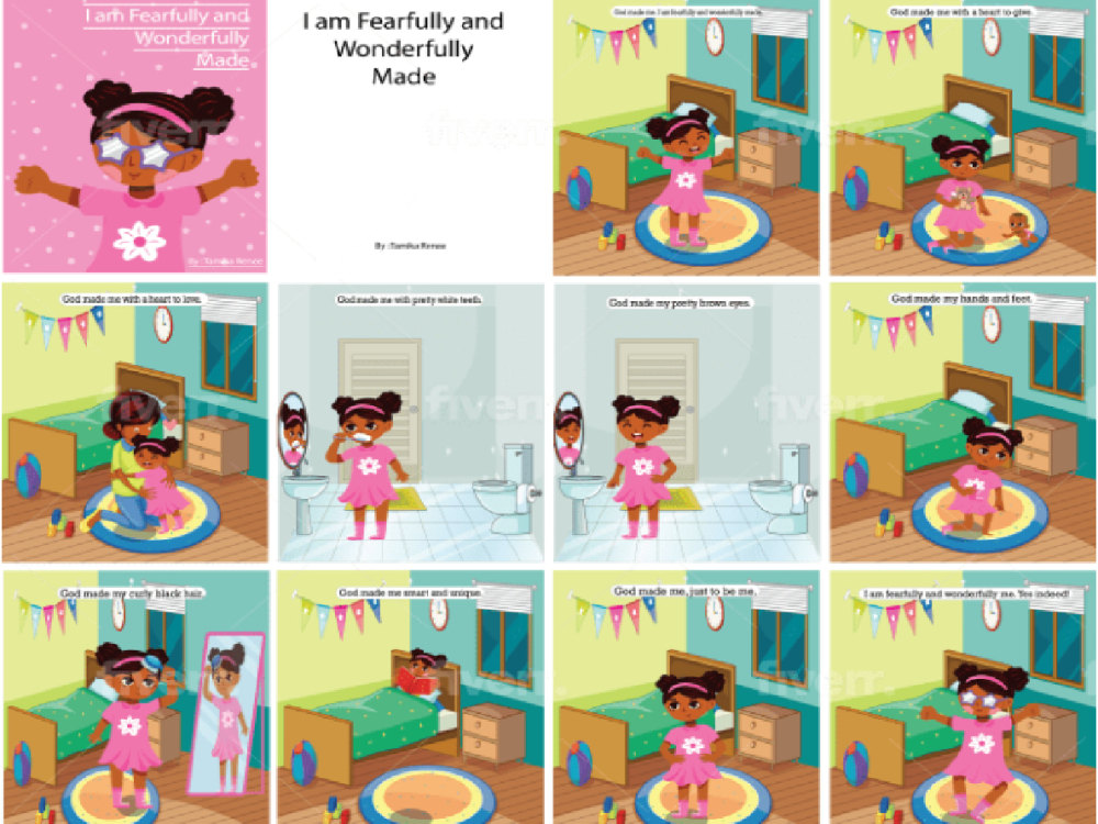 An awesome illustration, art for children story book,cover | Upwork