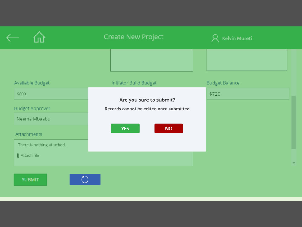 Budget Tracking App to track monthly and yearly budgets of applications ...