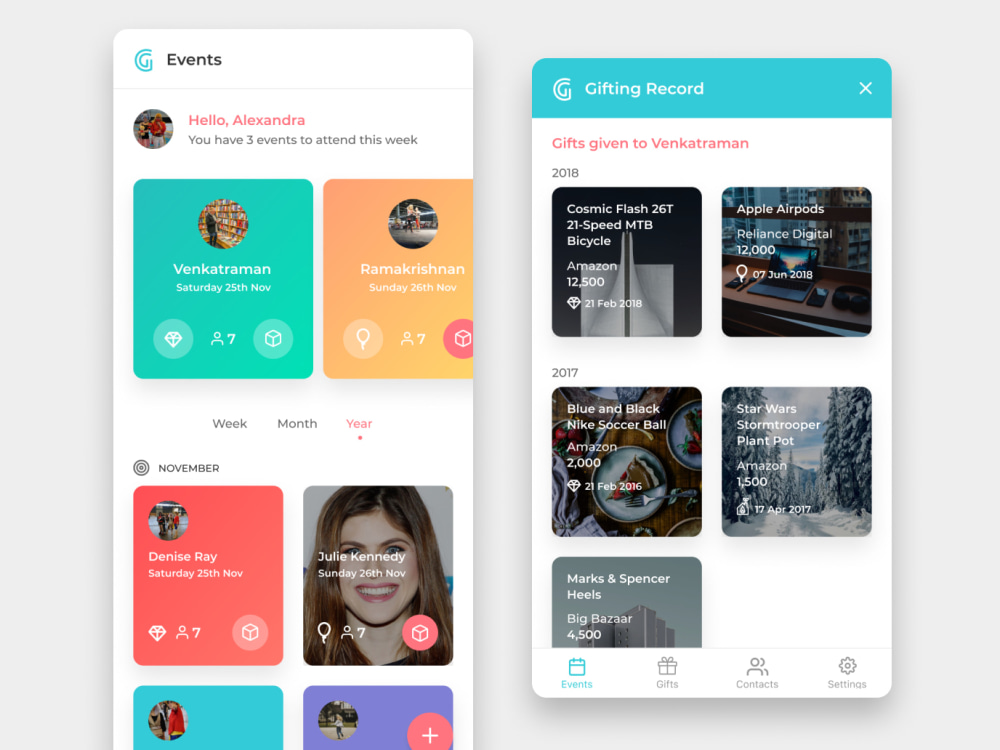 A custom UI & UX Design for Your Android/iOS/Native Mobile App | Upwork