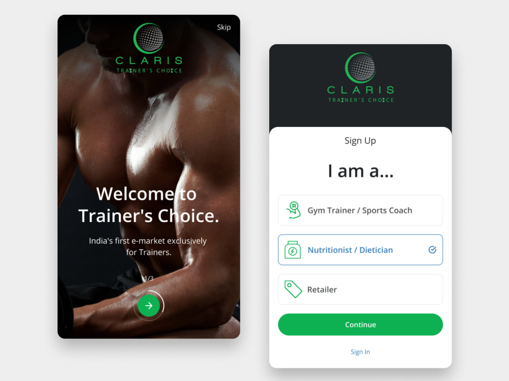 A custom UI & UX Design for Your Android/iOS/Native Mobile App | Upwork