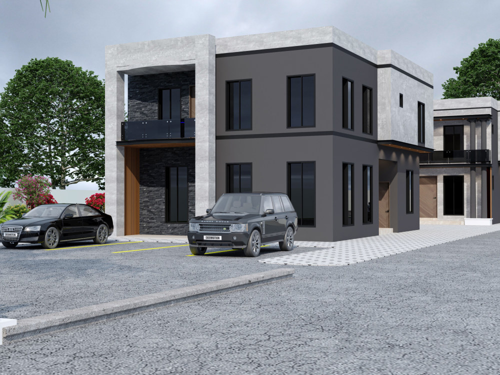 Commercial building plans with realistic 3d models. | Upwork
