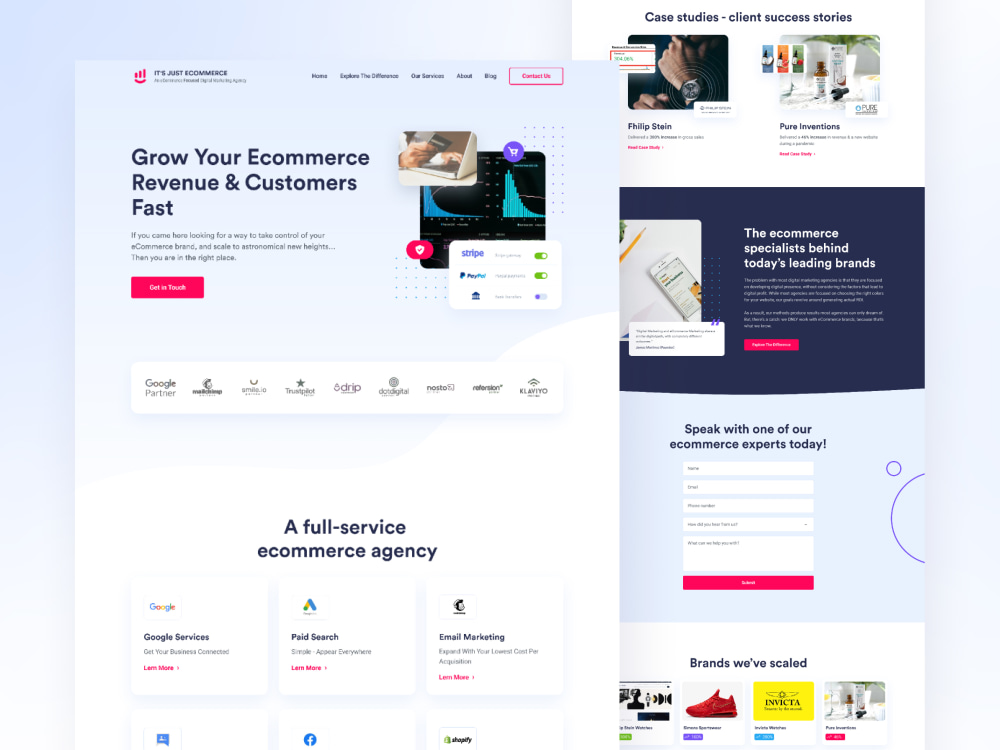 UI/UX design for landing page / website /website designer in FIGMA | Upwork