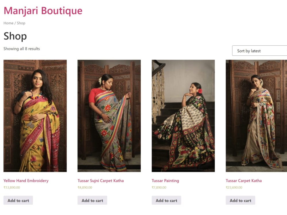 An Ecommerce Website Using Woocommerce Upwork