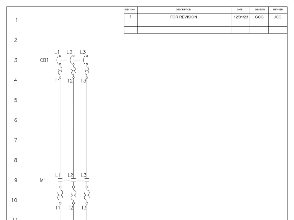 PLC control panel ANSI/ISO drawings and documentation. | Upwork