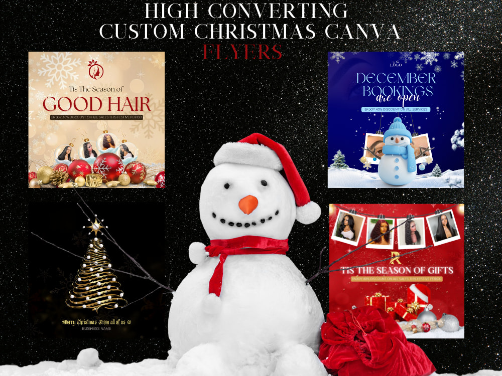 High-converting Christmas Canva Flyers | Upwork