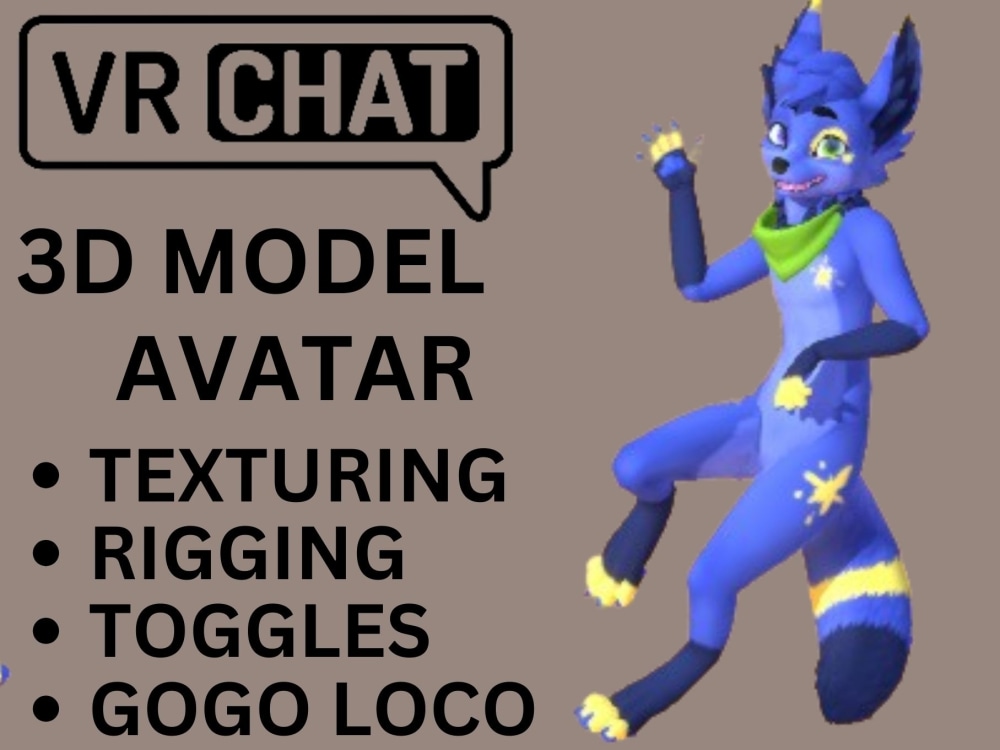 A high quality vrchat avatar | Upwork