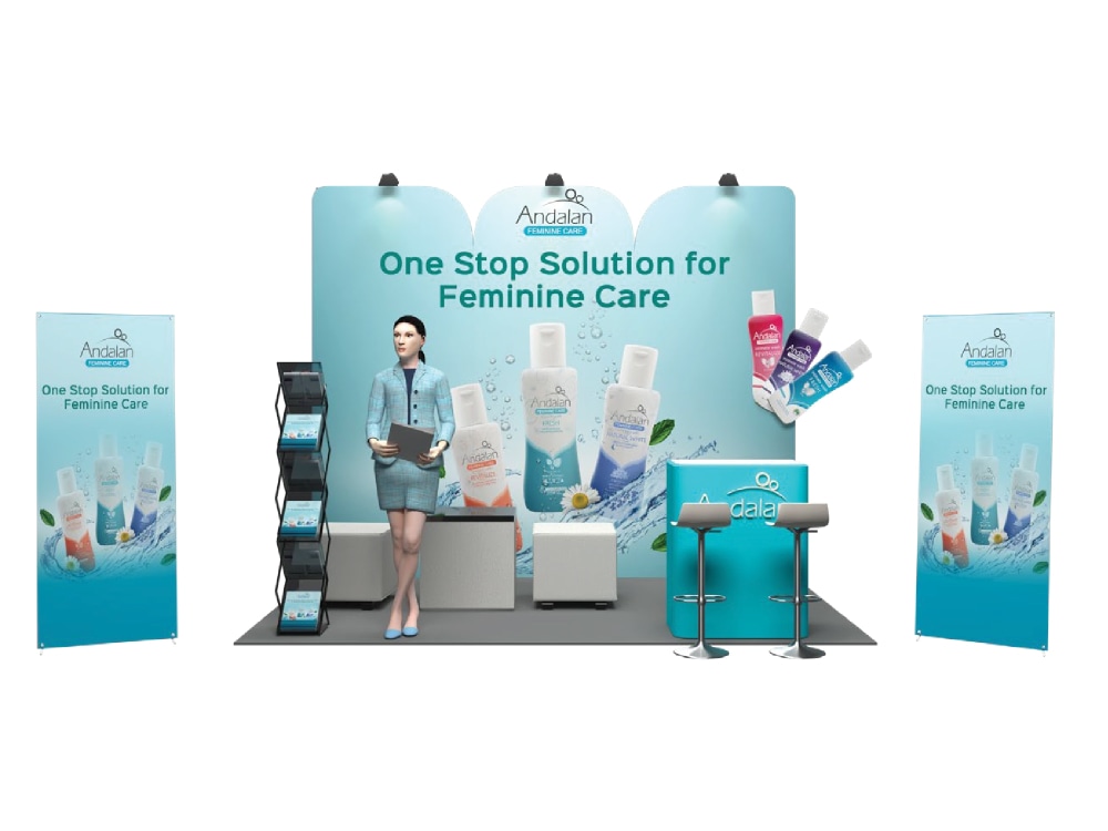 3D Design Booth Exhibition, stand/stall, kiosk/store, event stage | Upwork