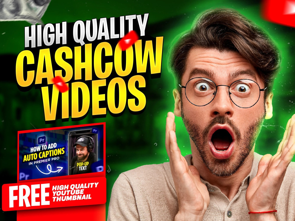 A full cash cow video for your YouTube channel | Upwork
