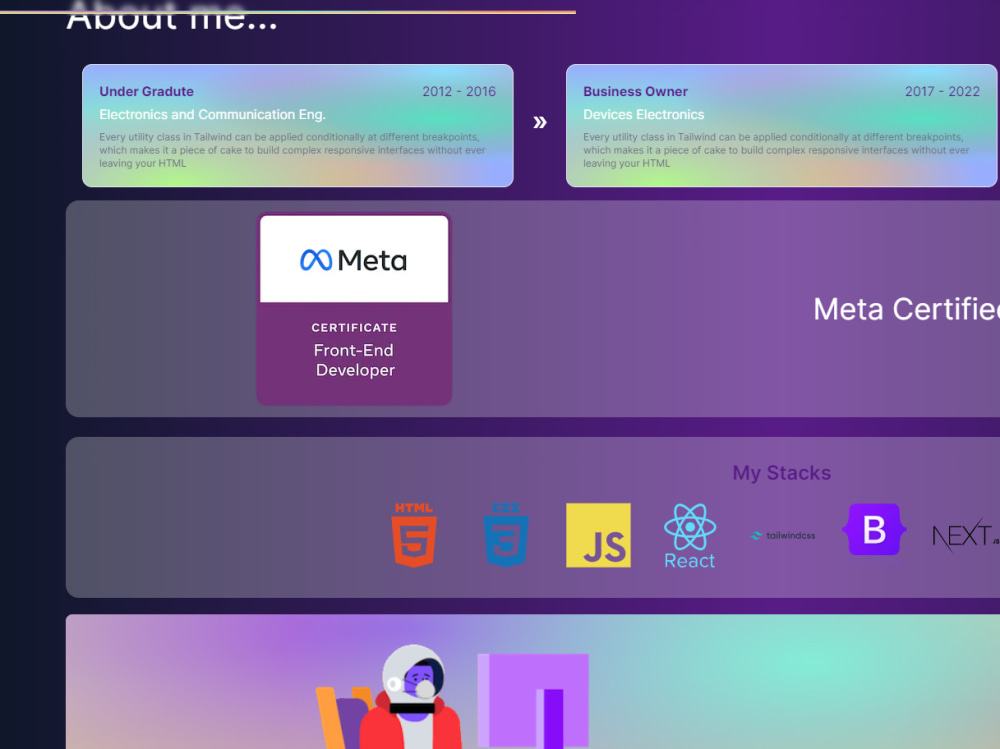 A Custom 3-page Website Developed at 5$ as a part of a promotional ...