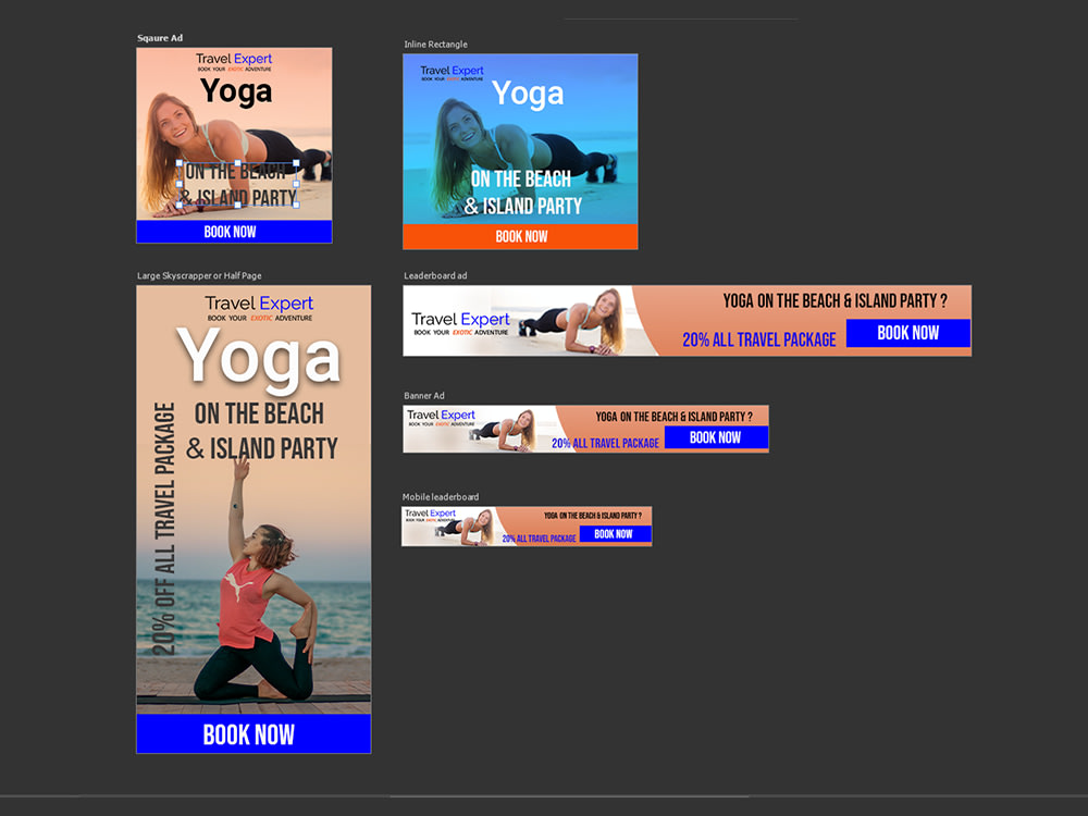 A high-quality Digital display Ads design, Instagram Post and Facebook ...