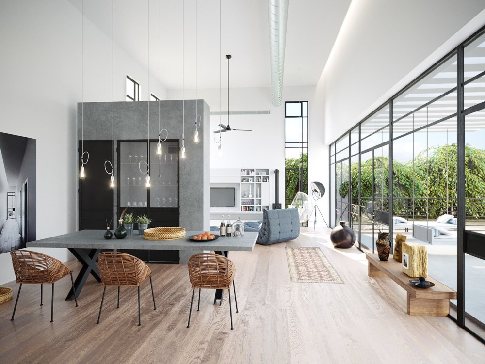 Interior 3D visualization based on your floor plans and design input ...