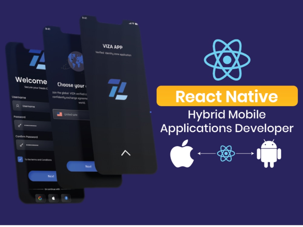 Expert React Native Mobile App Developer Hybrid Ios Android