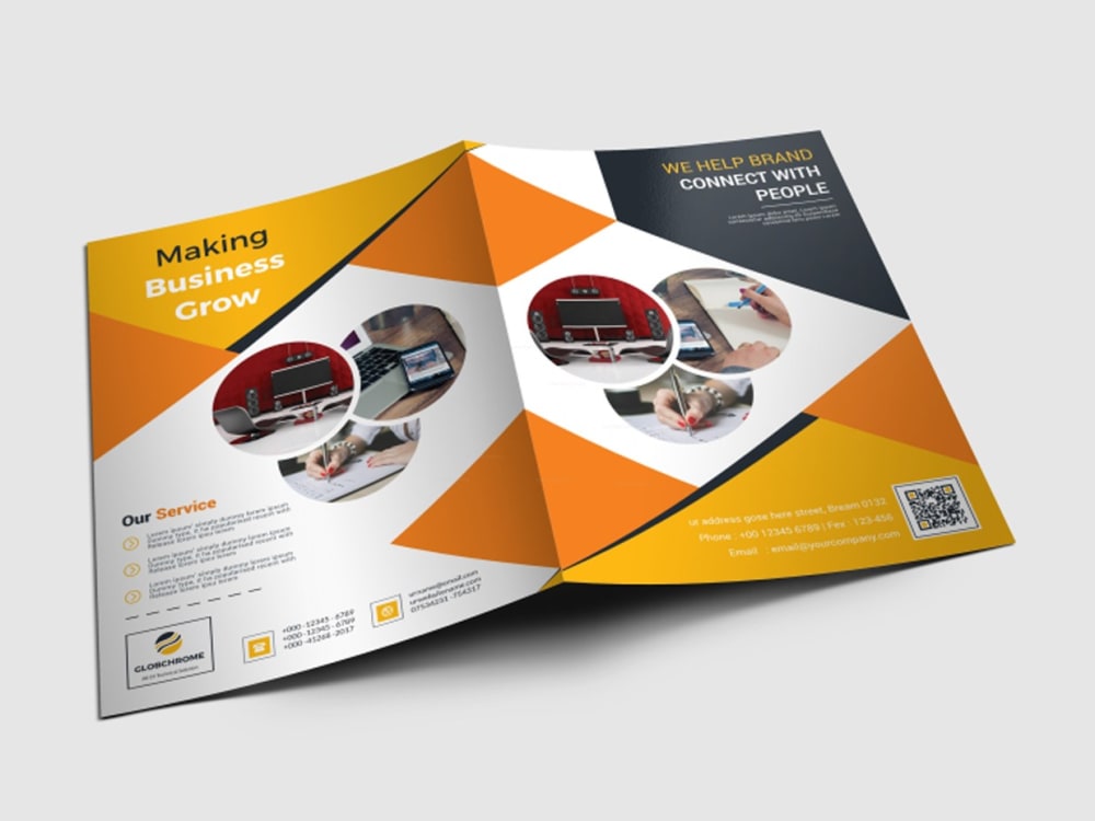 Design professional and unique presentation folder | Upwork