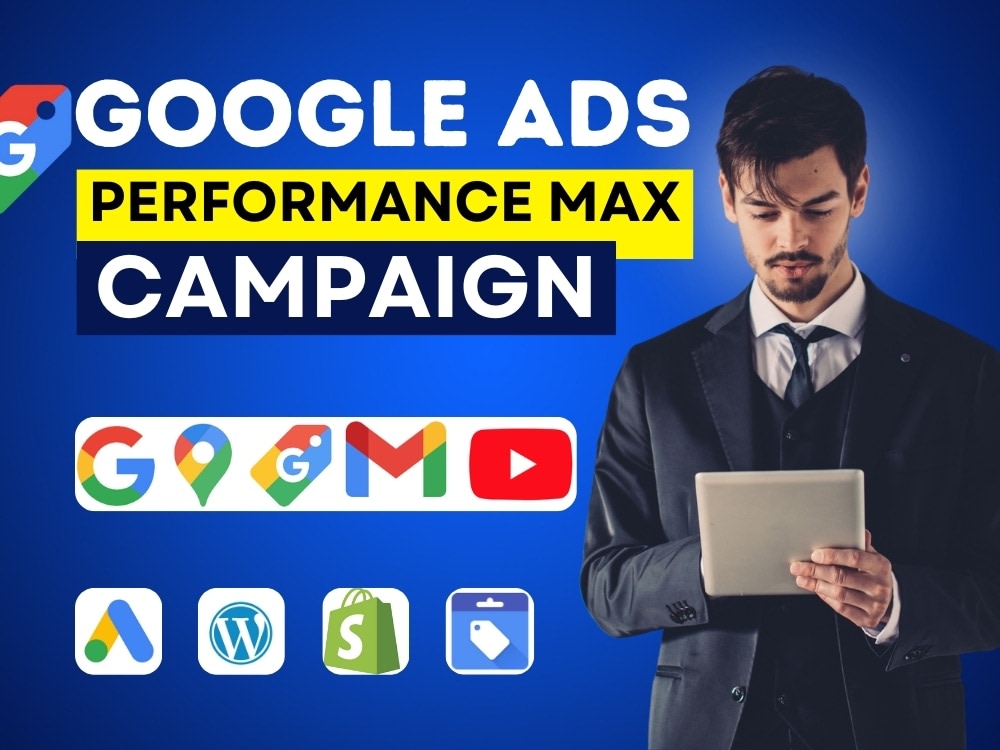 Setup and optimize Google Performance Max campaign and Google AdWords ...