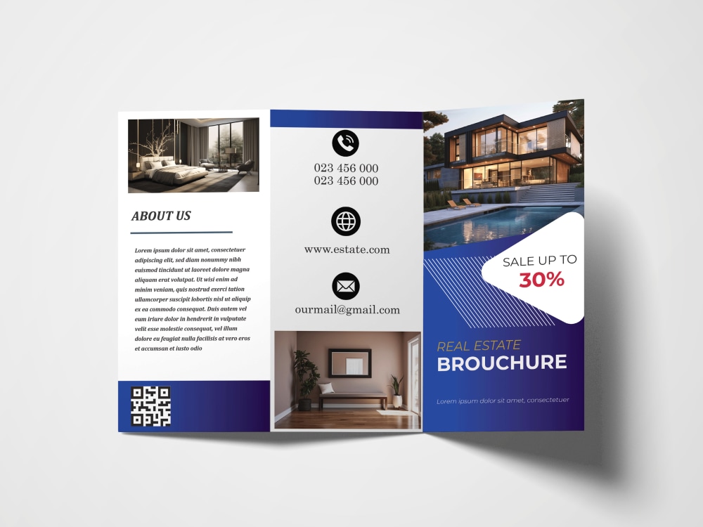 Outstanding bi- fold design and tri-fold brochure design | Upwork