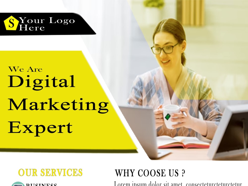 Create eye-catching flyer designs for the company or activity. | Upwork