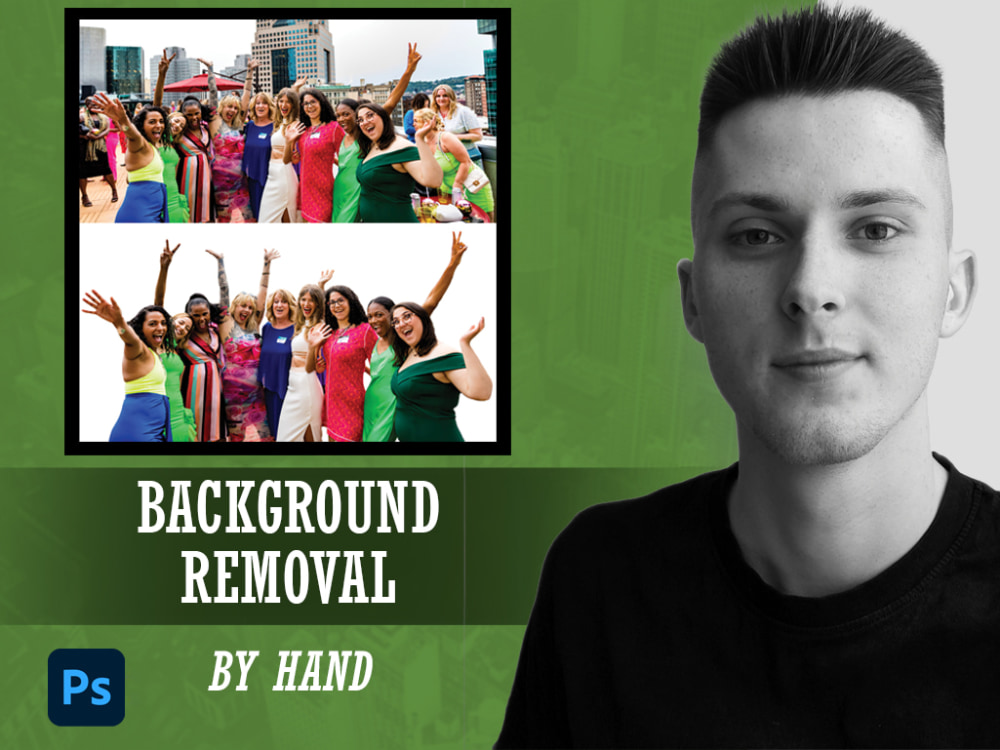 Professional background removal by hand | Upwork