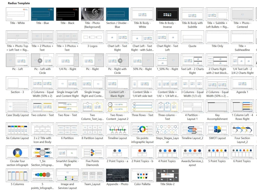 A Custom PowerPoint Template & Branded Theme with 50+ Layouts | Upwork