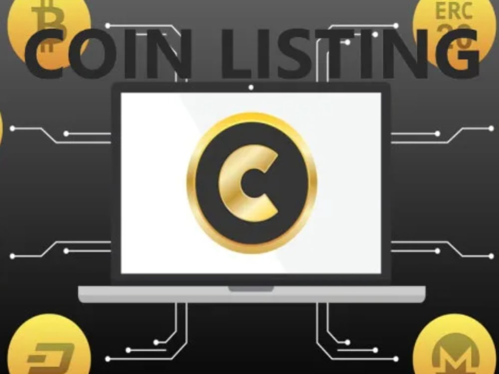 Your coin on coingecko, coinmarketcap, coinbase listed | Upwork