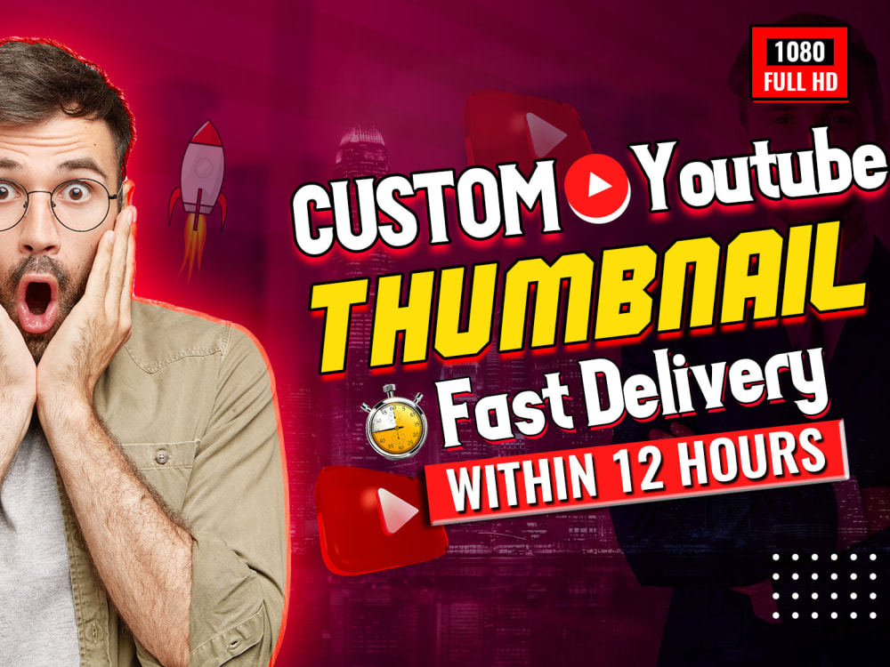 The best YouTube thumbnail design | Upwork