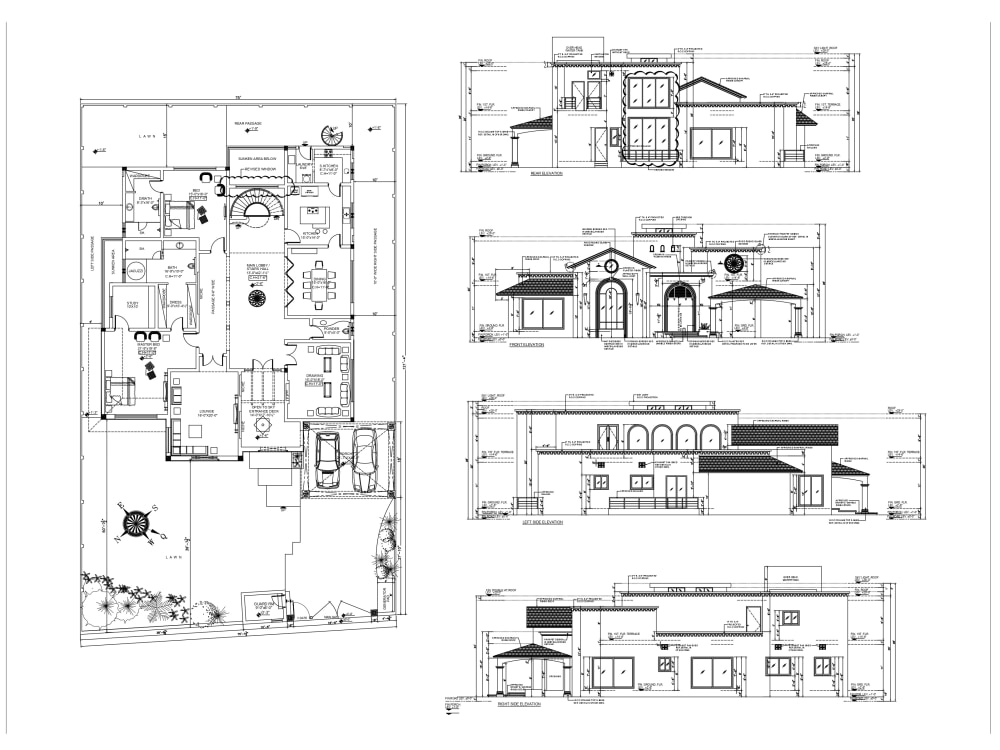 Autocad draftsman for architectural drawings | Upwork