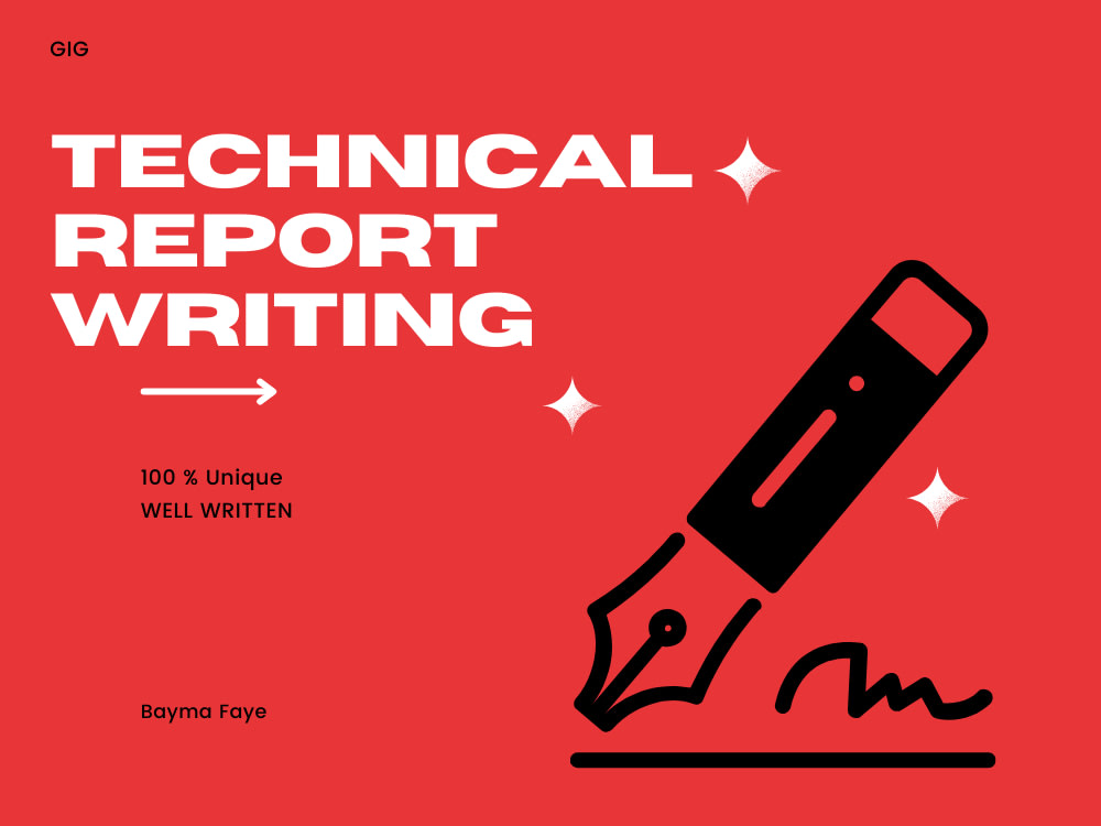 Professional Technical Report Writing for your Business | Upwork