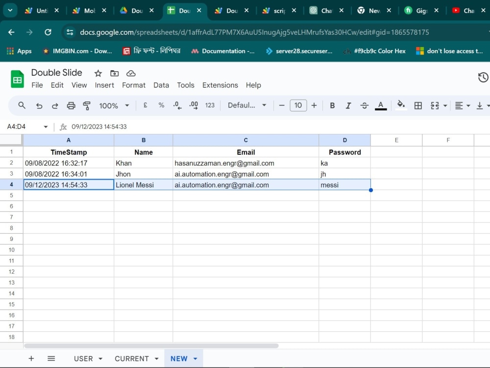 Redirect Login system in Google Apps Script & Spreadsheet | Upwork
